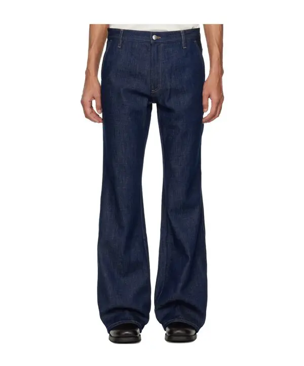 Amiri Raw Boot Cut Jeans