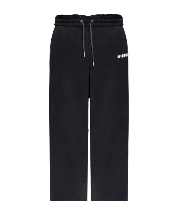 MISBHV Logo Lace-up Track Pants - Black