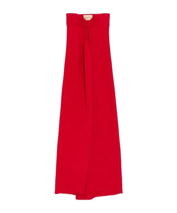 Valentino Garavani Cady Couture Strapless Sweetheart Neckline Maxi Dress