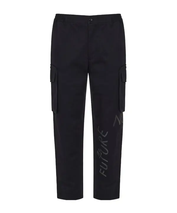 Comme Des Garçons Belt Loop Casual Pants With Drawstring