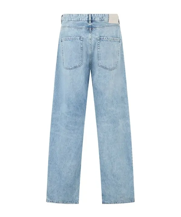 ICON DENIM LOS ANGELES High-rise Straight Jeans