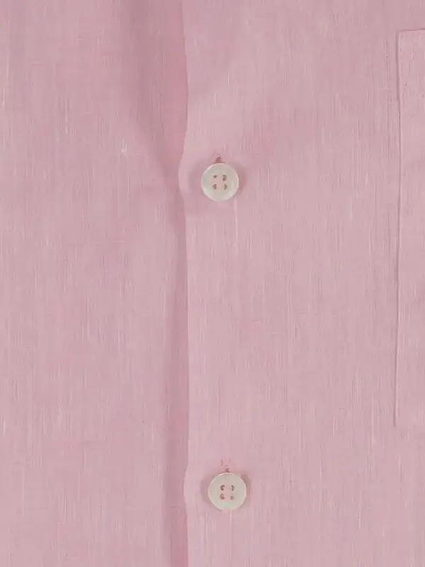 Brunello Cucinelli Linen Shirt - Light Pink