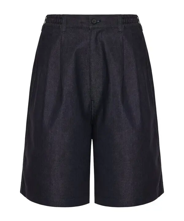 Comme Des Garçons Belt Loop Shorts - Black