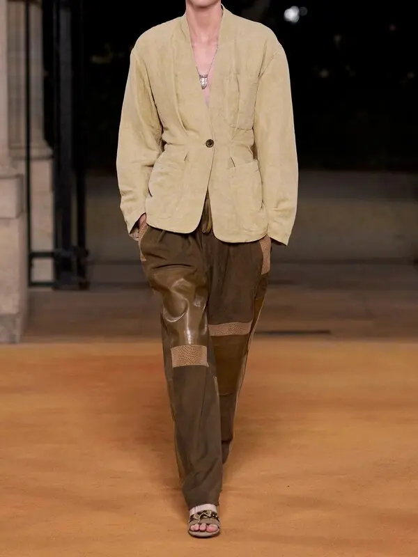 Isabel Marant Étoile Soraya Single Breasted Blazer - Nude