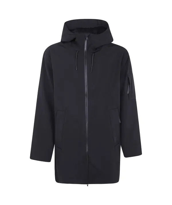 Rains Suva Vision Softshell Hooded Raincoat - Black