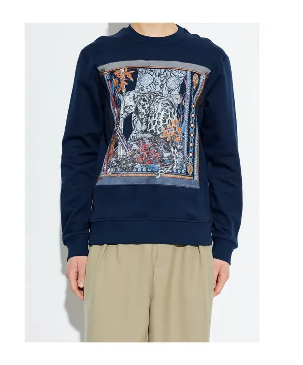 Etro Graphic Print Long Sleeve Sweatshirt
