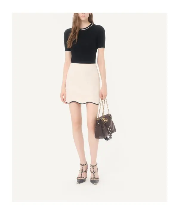 Valentino Garavani Crewneck Short-sleeved Jumper