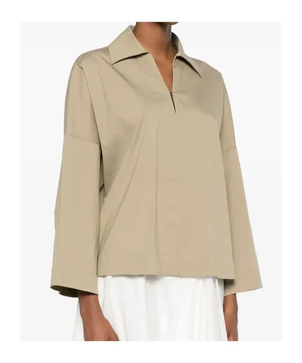 Brunello Cucinelli Drop-shoulder Blouse
