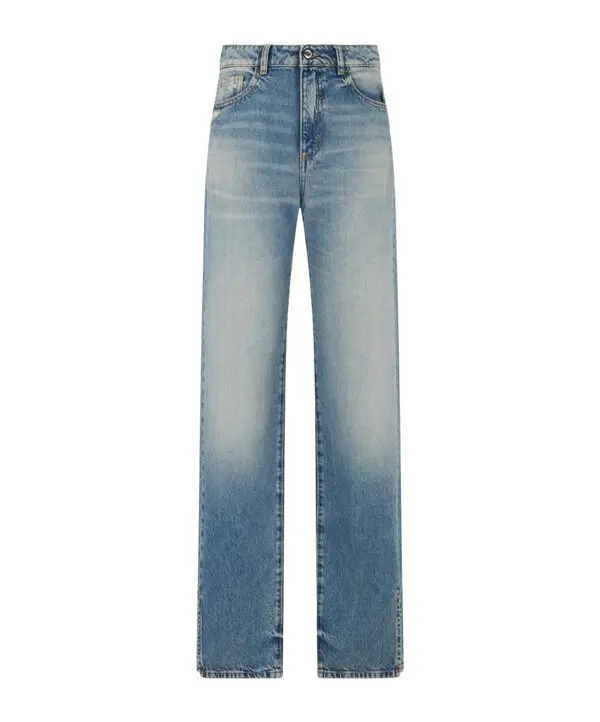 ICON DENIM LOS ANGELES Jodie Straight Jeans - Gray