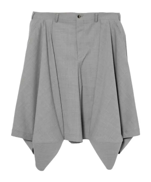 Comme Des Garçons Belt Loop Shorts - Grey
