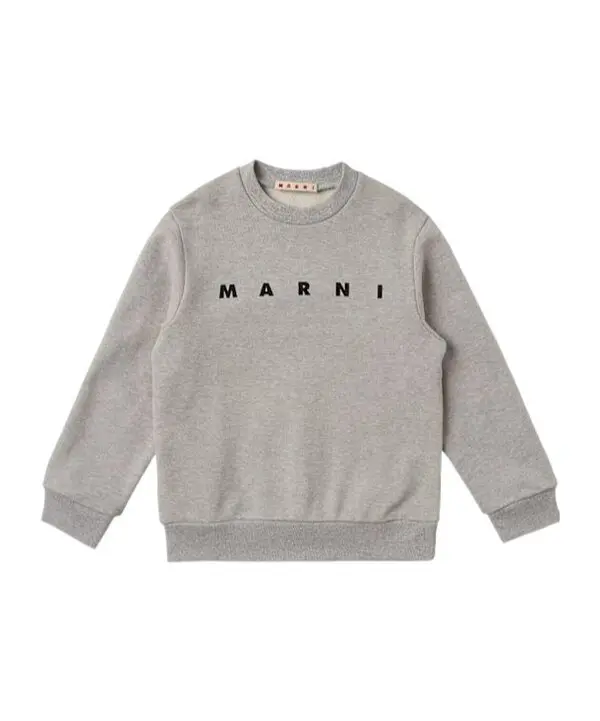 Marni Crewneck Logo Sweatshirt - Gray
