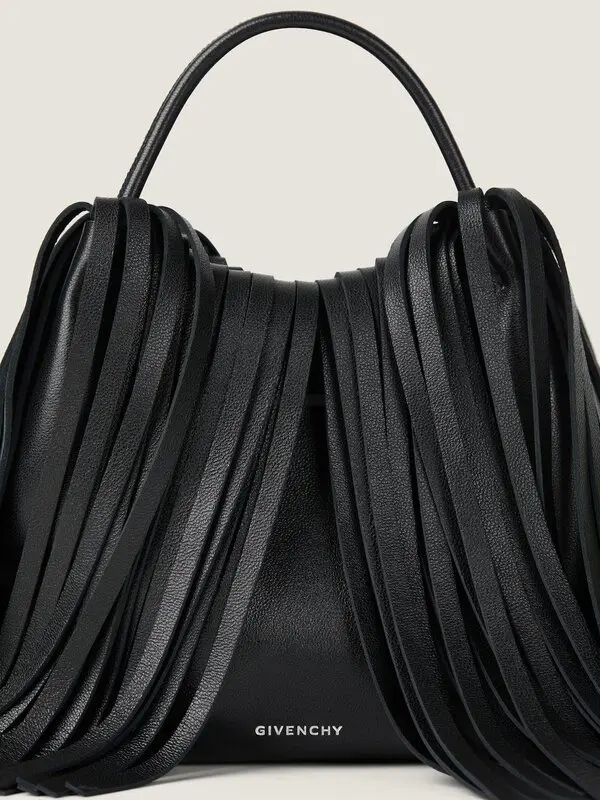 Givenchy Leather Fringe Tote Bag - Black