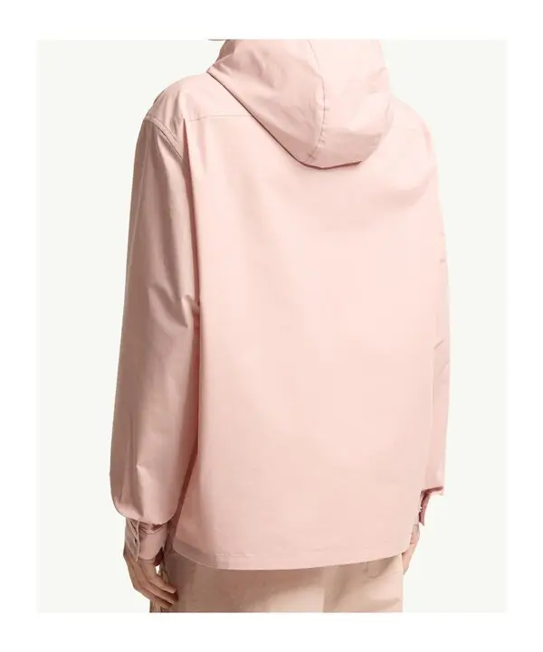 Moncler Cotton Blend Poplin Shirt Jacket