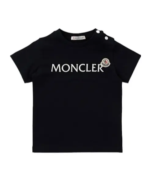 Moncler Logo Cotton Jersey T-shirt