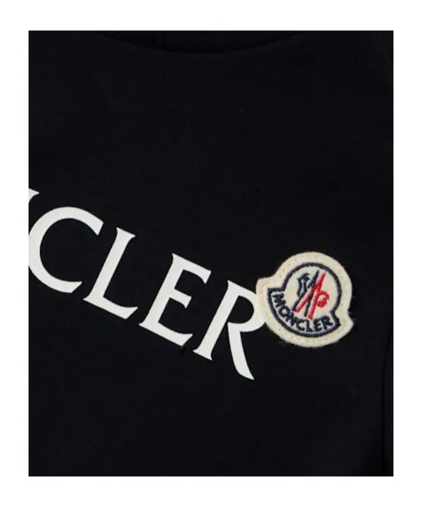 Moncler Logo Cotton Jersey T-shirt
