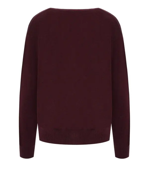 Max Mara V-neck Button-front Cardigan - Red