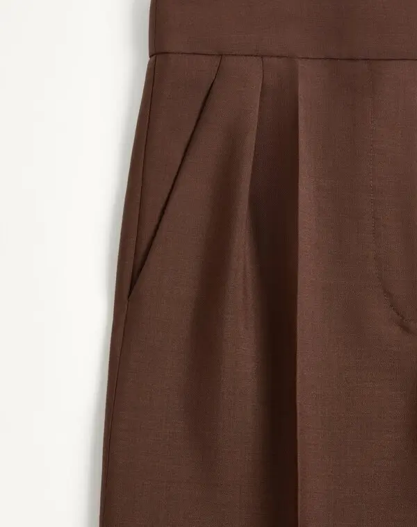 Valentino Garavani British Mohair Tailored Trousers