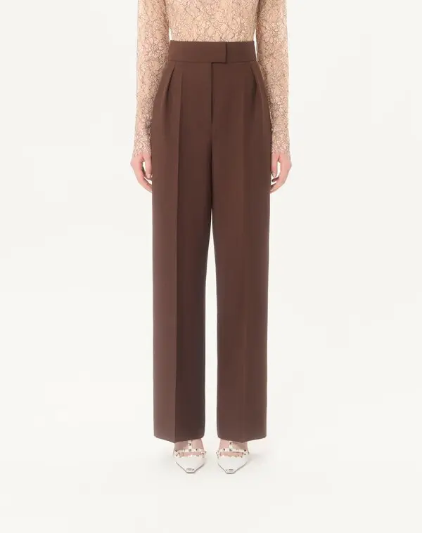 Valentino Garavani British Mohair Tailored Trousers