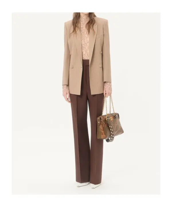 Valentino Garavani British Mohair Tailored Trousers