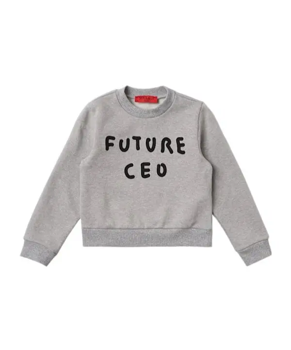 MAXCO. Max&co. Crewneck Embroidered Sweatshirt