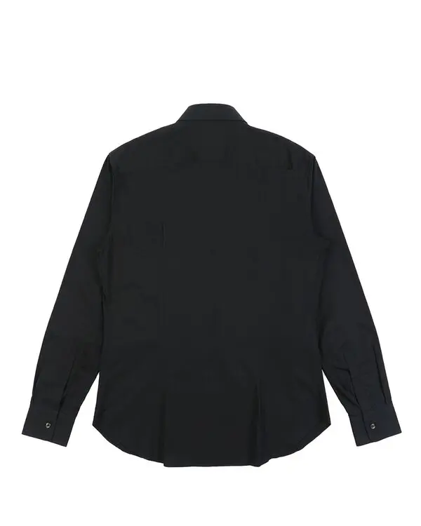 FERRAGAMO Lapel Shirt - Black