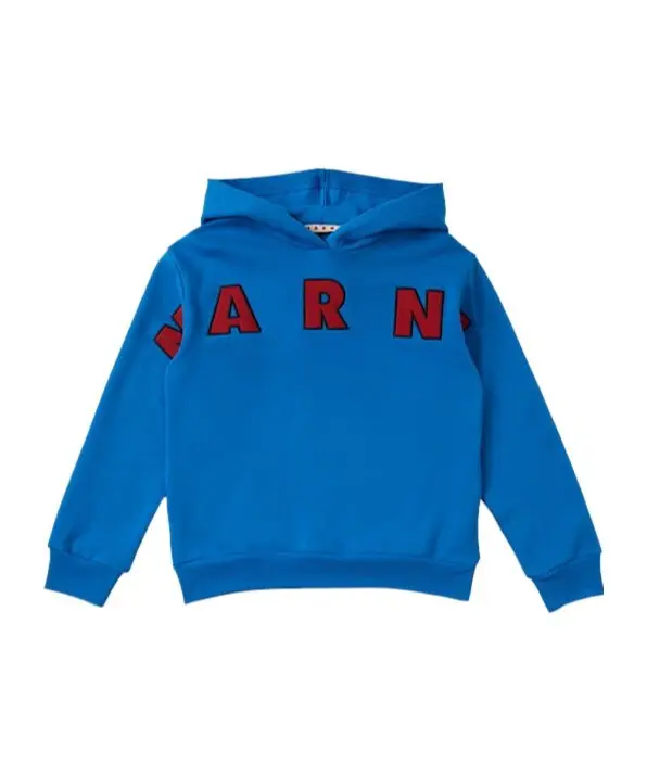 Marni Cotton Logo Hoodie