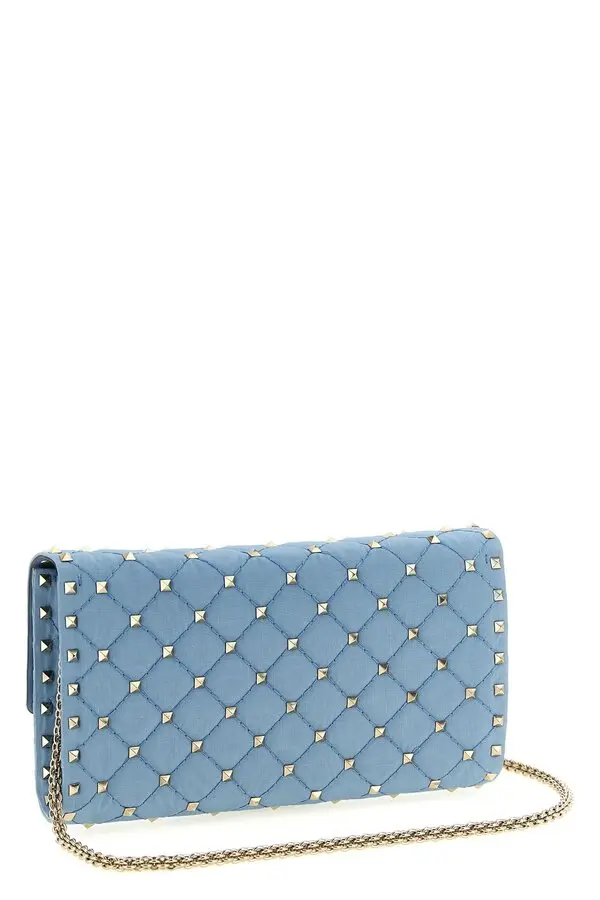 Valentino Garavani Studded Shoulder Bag - Blue