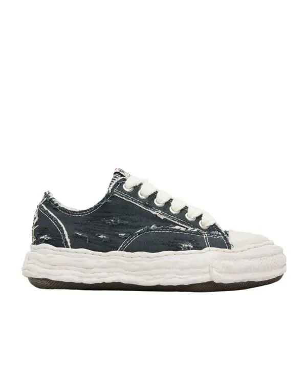 Mihara Yasuhiro Peterson23 Lace-up Distressed Sneakers - White
