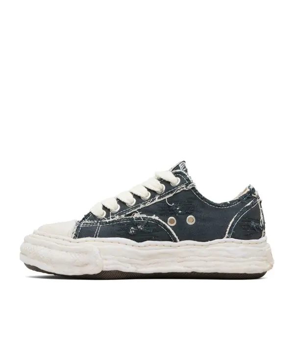 Mihara Yasuhiro Peterson23 Lace-up Distressed Sneakers - White