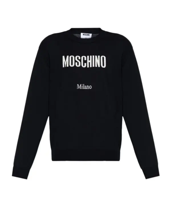 Moschino Intarsia Knitted Sweater