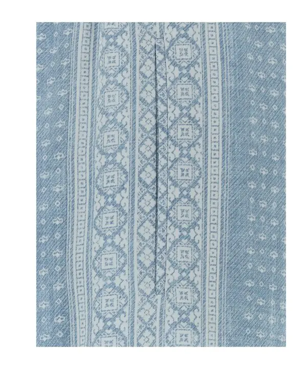 Ermanno Scervino Printed Wide-leg Trousers - Blue