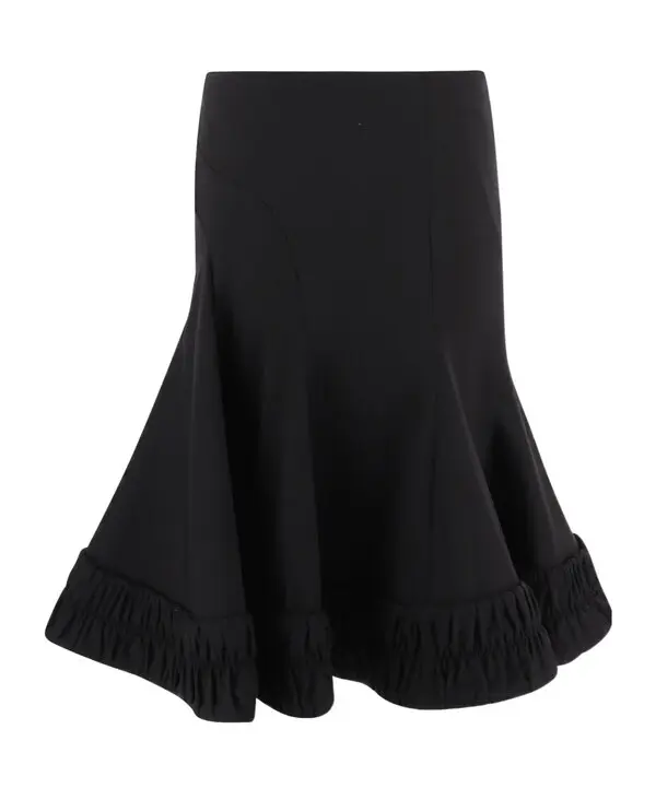 Dries Van Noten Flared Midi Skirt