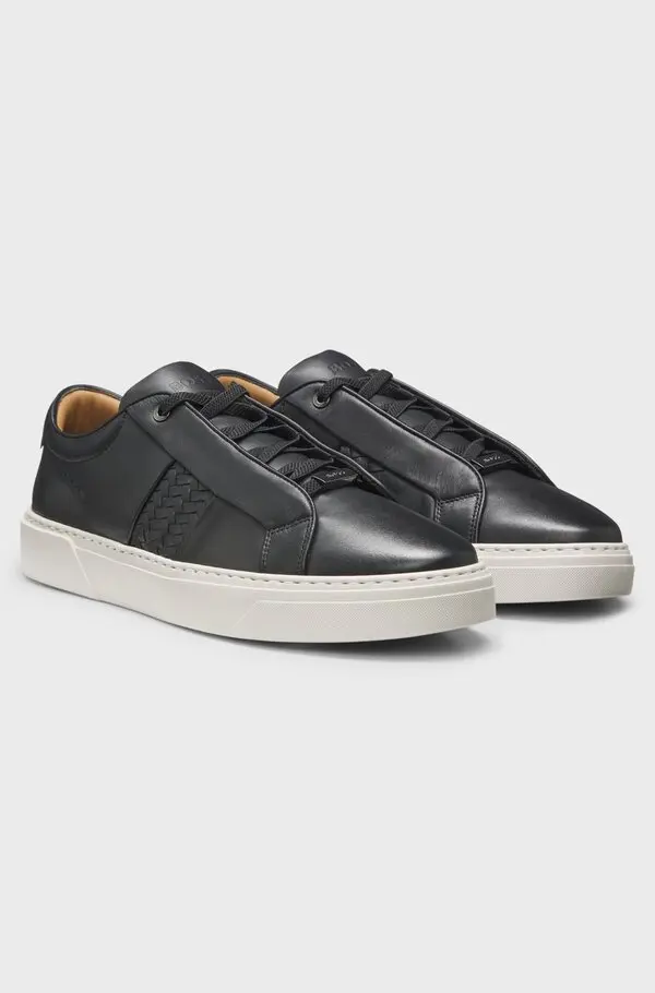 Hugo Boss Gary Trainers With Woven Details