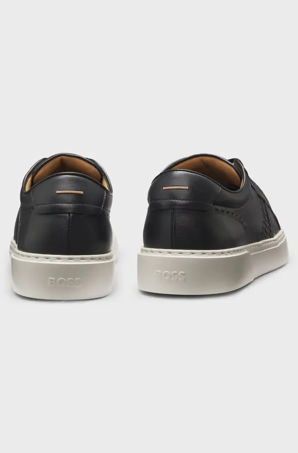 Hugo Boss Gary Trainers With Woven Details