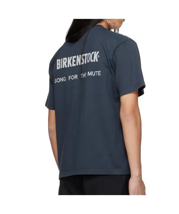SONG FOR THE MUTE X Birkenstock Logo-print Crew-neck T-shirt