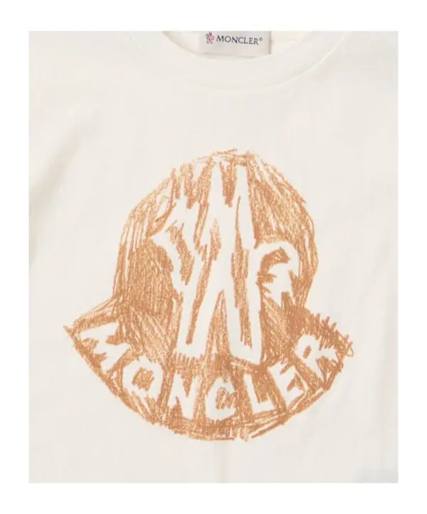 Moncler Logo Print Cotton T-shirt