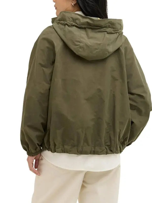 Barbour Hawkridge Showerproof Jacket With Drawstring Hem And Embroidered Logo