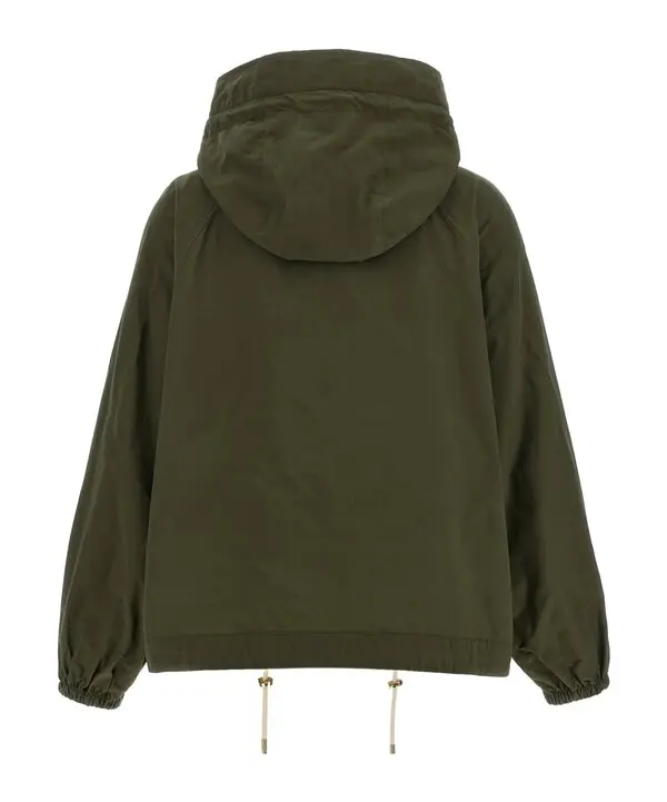 Barbour Hawkridge Showerproof Jacket With Drawstring Hem And Embroidered Logo