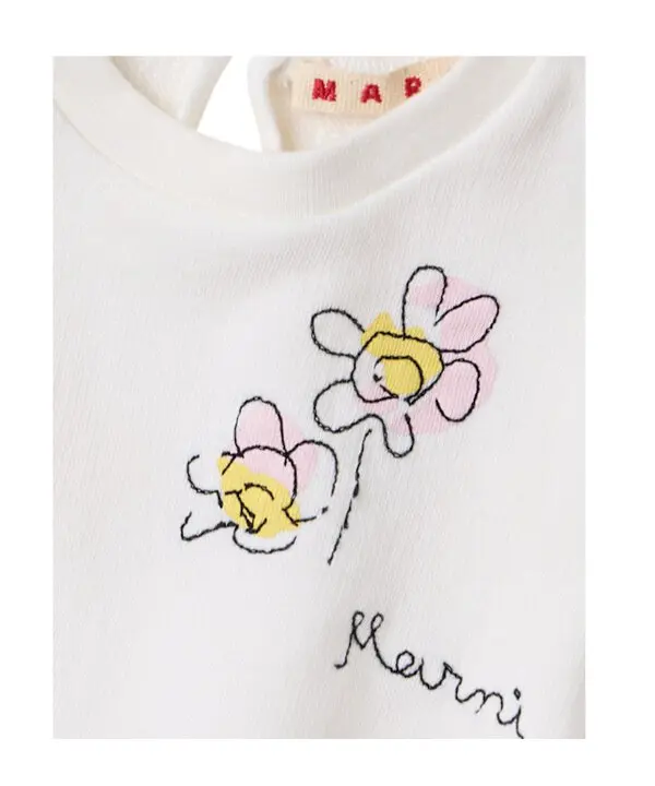 Marni Cotton Logo Sweatshirt