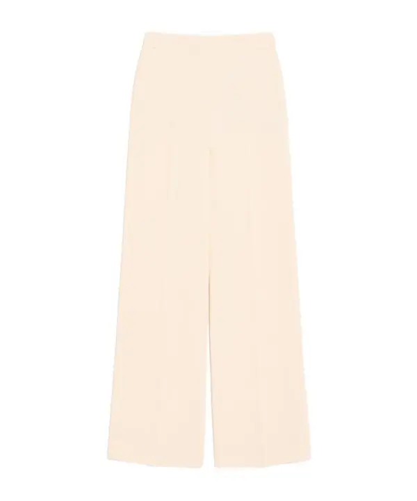 Valentino Garavani Crease Detailed Straight-leg Pants