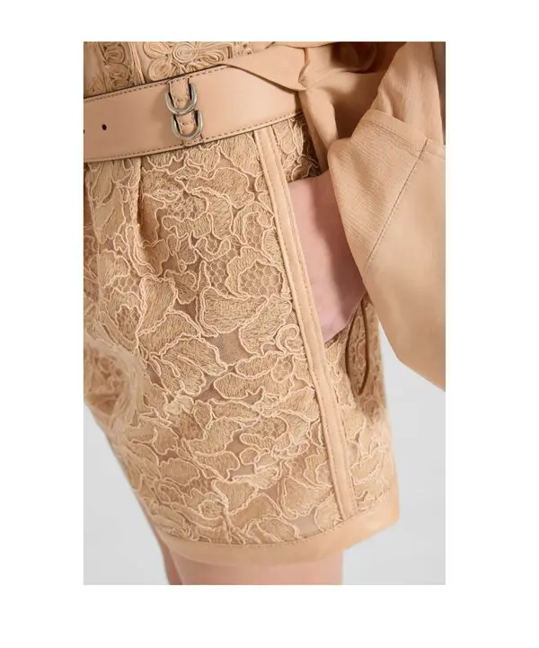 Ermanno Scervino Floral Lace Shorts