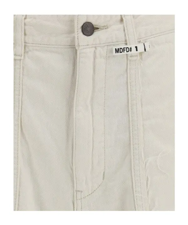 Mihara Yasuhiro Cut-out Pocket Denim Pants