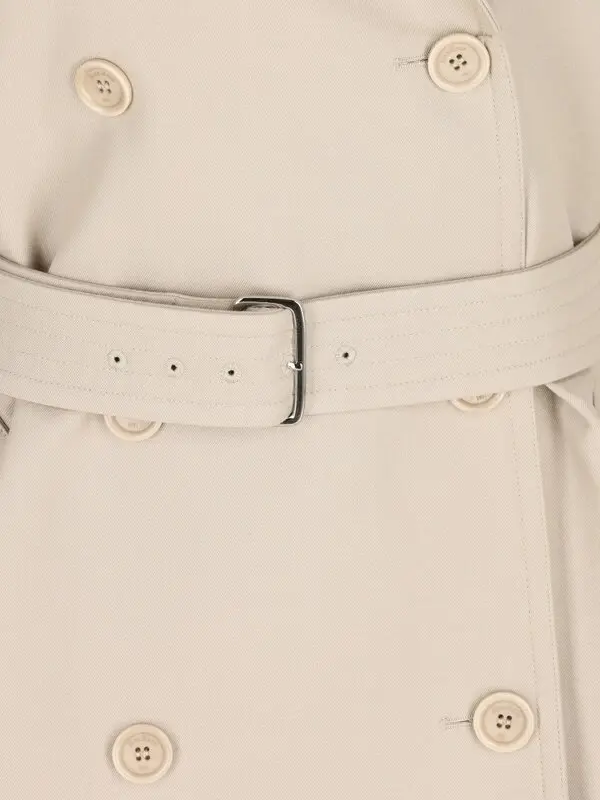 Max Mara Cacio Double-breasted Coat - Sand
