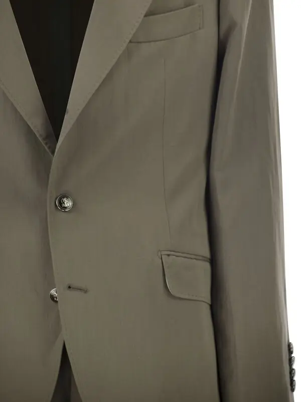 Brunello Cucinelli Single-breasted Suit - Green