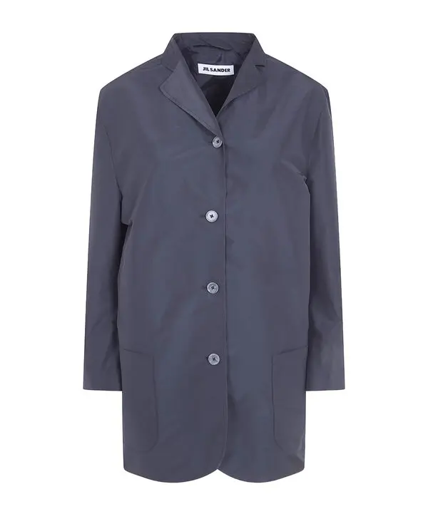 JIL SANDER Single-breasted Jacket - Gray