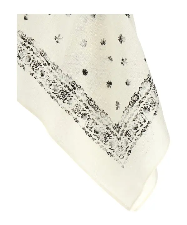 Alberta Ferretti Printed Cape Top