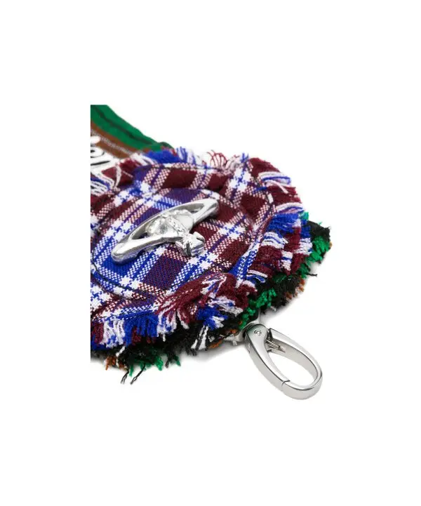 VIVIENNE WESTWOOD Rosette Orb Tartan Charm