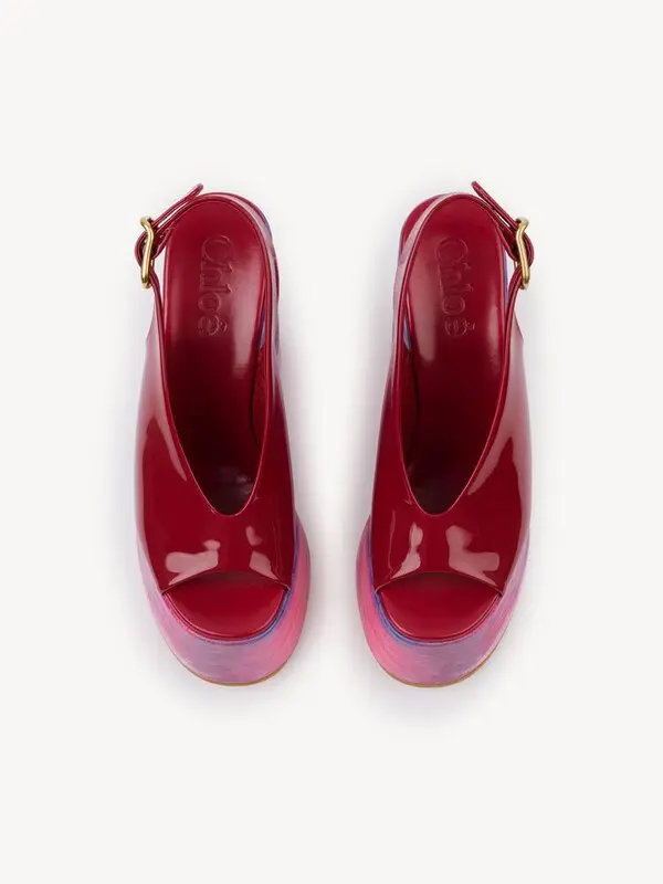Chloé Maxime Wedge Sandals