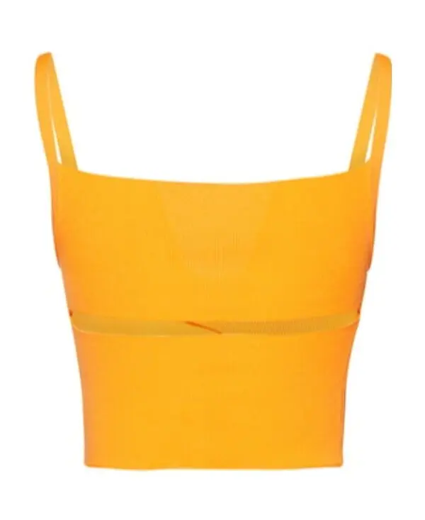 MSGM Rib Knitted Sling Top