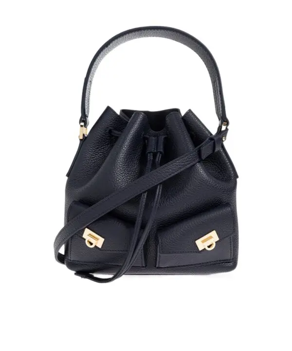 FERRAGAMO Multipocket Bucket Bag - New Navy Dkb